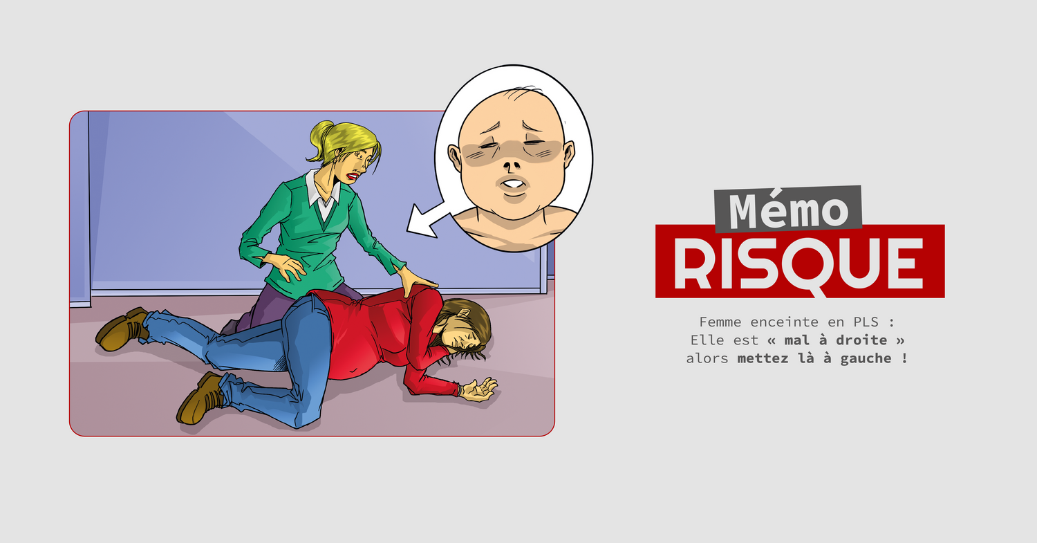 La PLS pour une femme enceinte : toujours sur le côté gauche ...